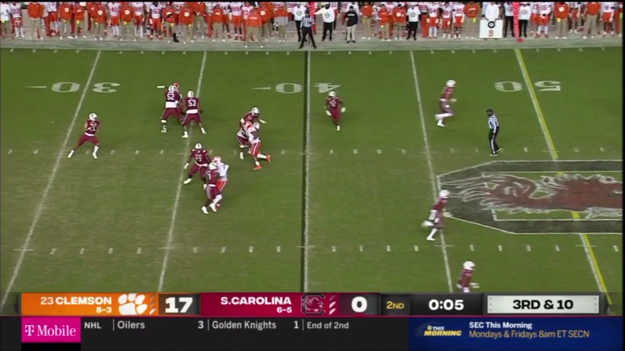 2021 USC vs Clemson - Jaheim Bell 18 Yd Reception - YouTube