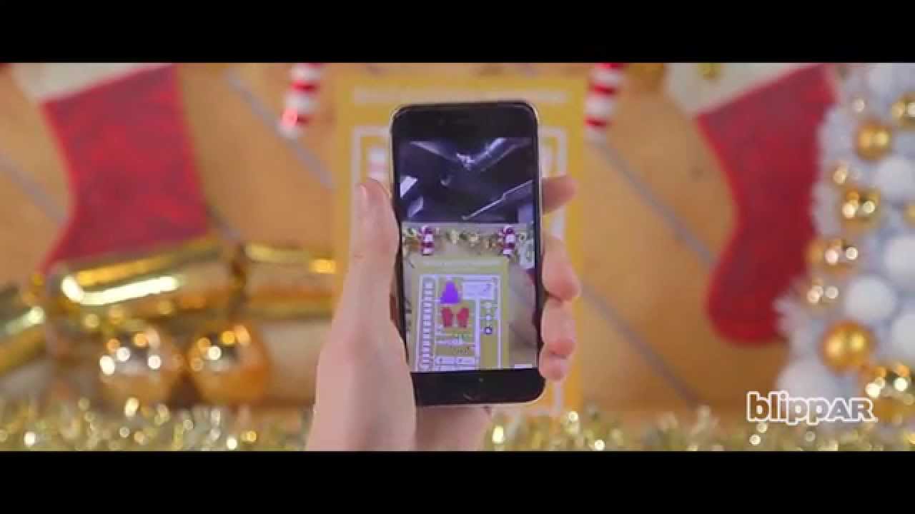 Build a virtual snowman with Blippar using augmented reality - YouTube