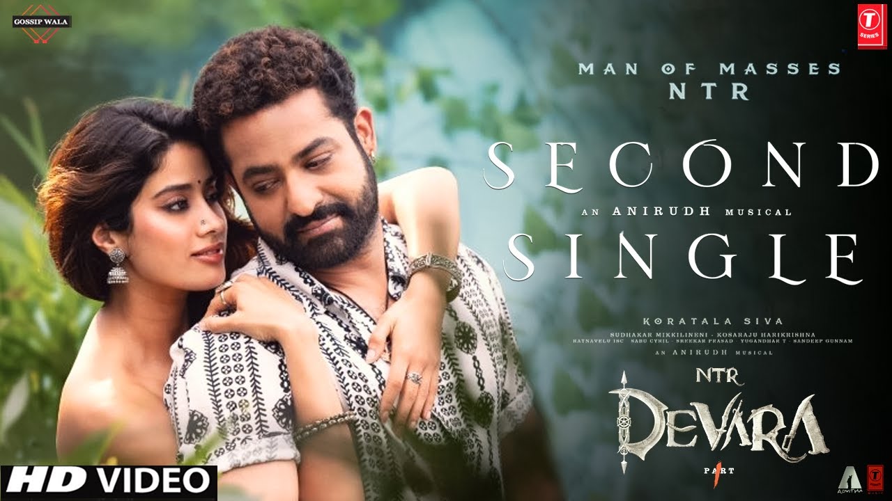 Devara Second Song - Teaser | Jr NTR | Janhvi Kapoor | Devara Second Single Promo | Anirudh ...