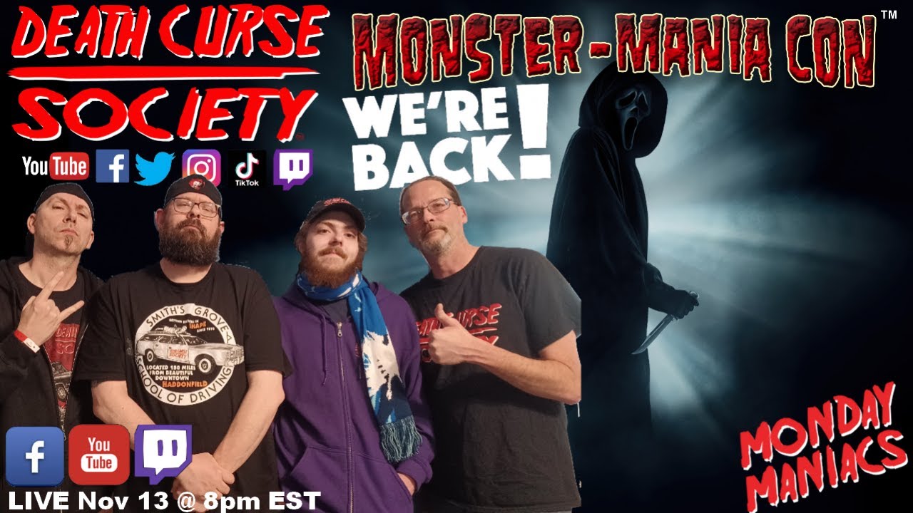 Monster Mania Recap | Monday Maniacs | Death Curse Society - YouTube