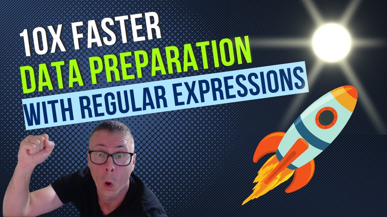 Data Preparation 10x Faster with Regular Expressions - YouTube