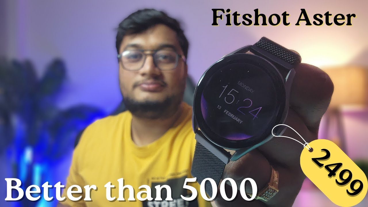 Fitshot Aster smartwatch unboxing & review | AMOLED Display || Quick ...