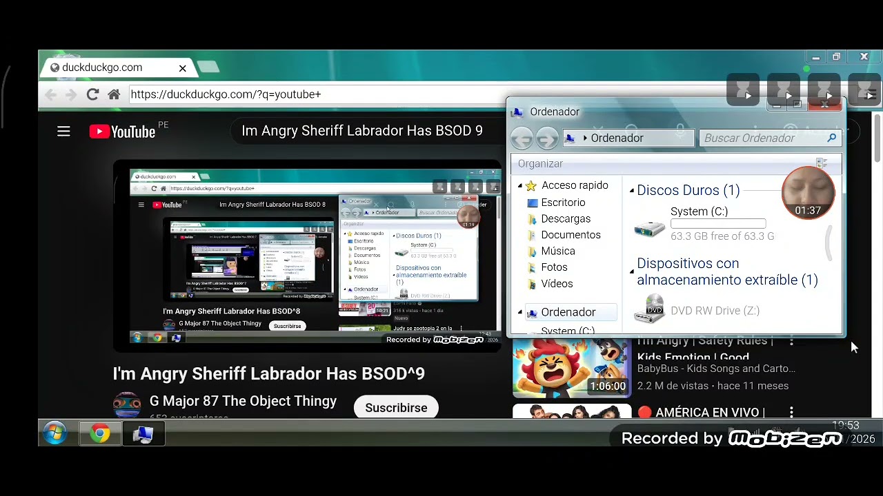 I'm Angry Sheriff Labrador Has BSOD^10 - YouTube
