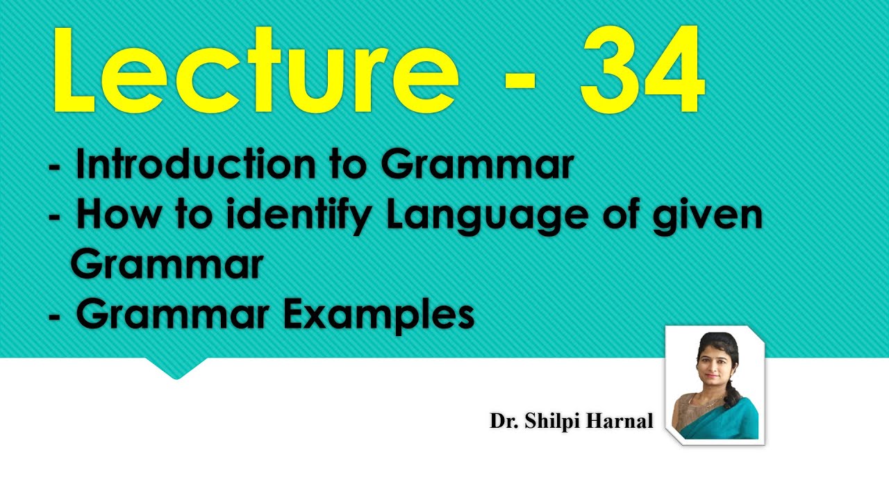 Grammar Introduction | How to identify Language of given Grammar ...