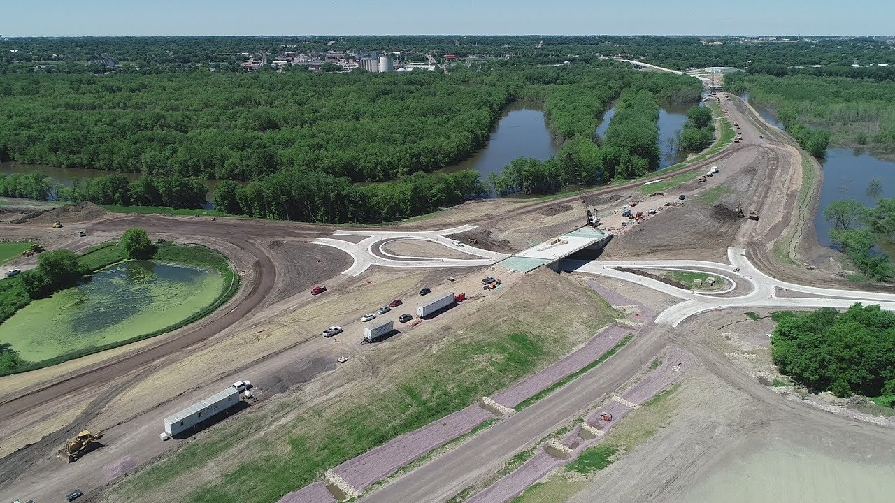 Minnesota River levels push back Highway 14, 15 construction in New Ulm ...