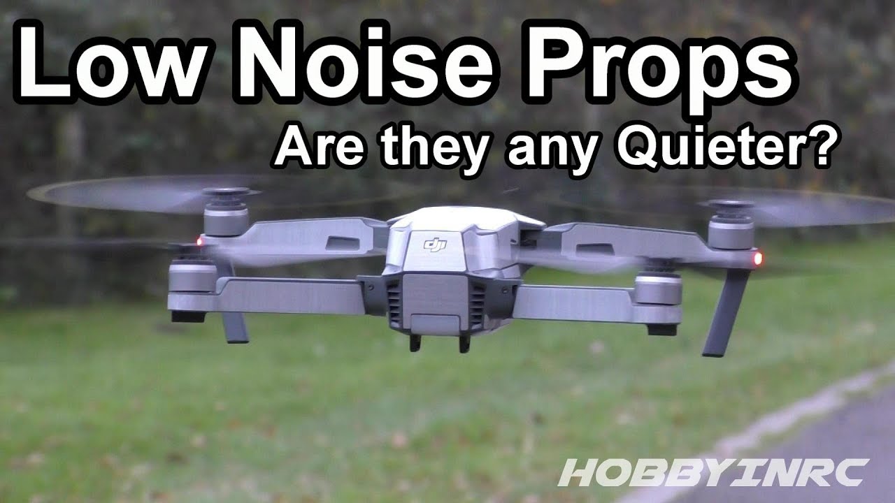 DJI Mavic Pro with LOW NOISE Propellers - Are they Quieter? - YouTube