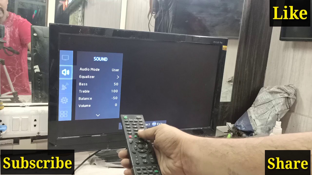 Videocon Led Tv Service Mode Opening - YouTube