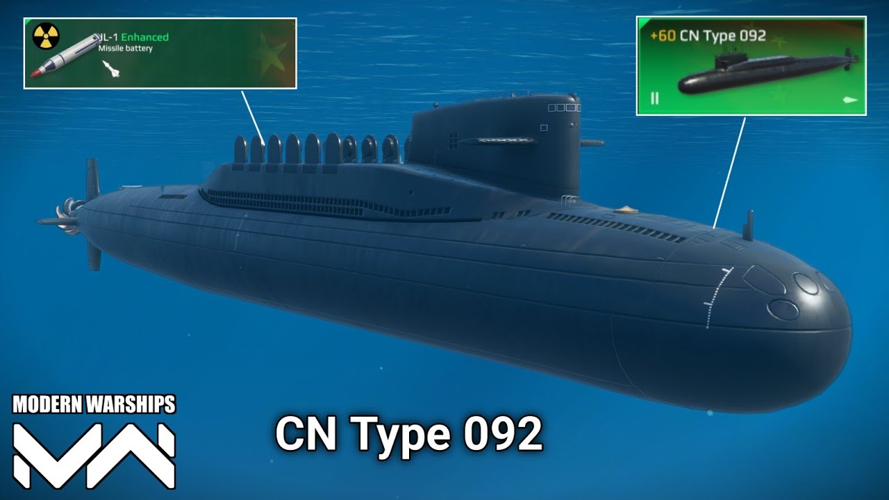 New Submarine CN Type 092 / New JL-1 Nuke Missile Review - Modern y ...