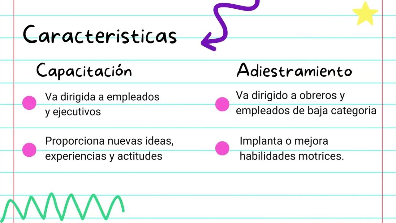 integrando los conceptos de capacitación, adiestramiento y desarrollo. - YouTube