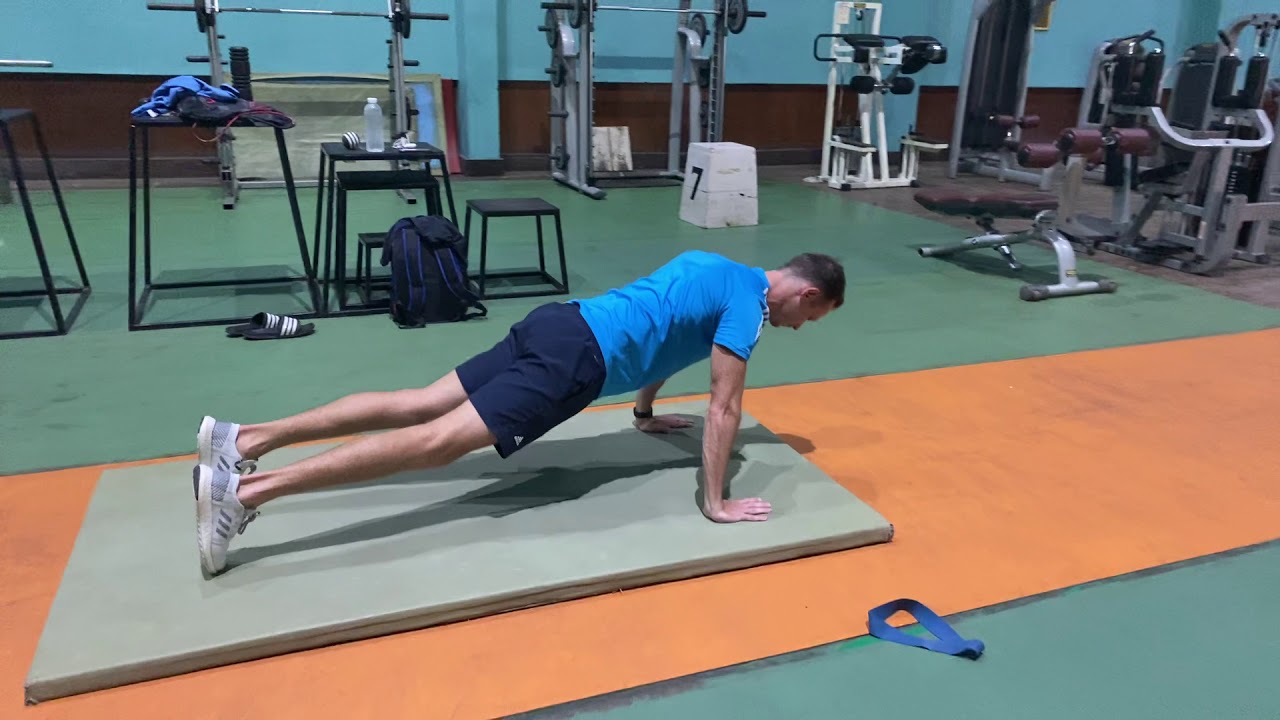 Push ups_eccentric_body weight - YouTube