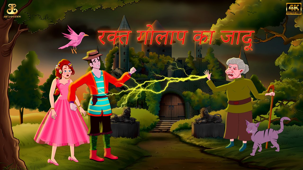 रक्त गोलाप का जादू | Hindi Kahani | Stories in Hindi | Hindi Fairy ...