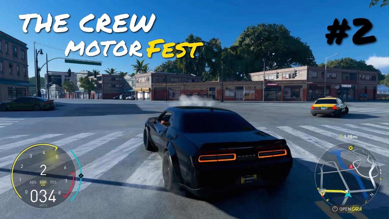 Drifting In The Crew Motorfest! - Dodge Demon x Hellcat Redeye Charger ...