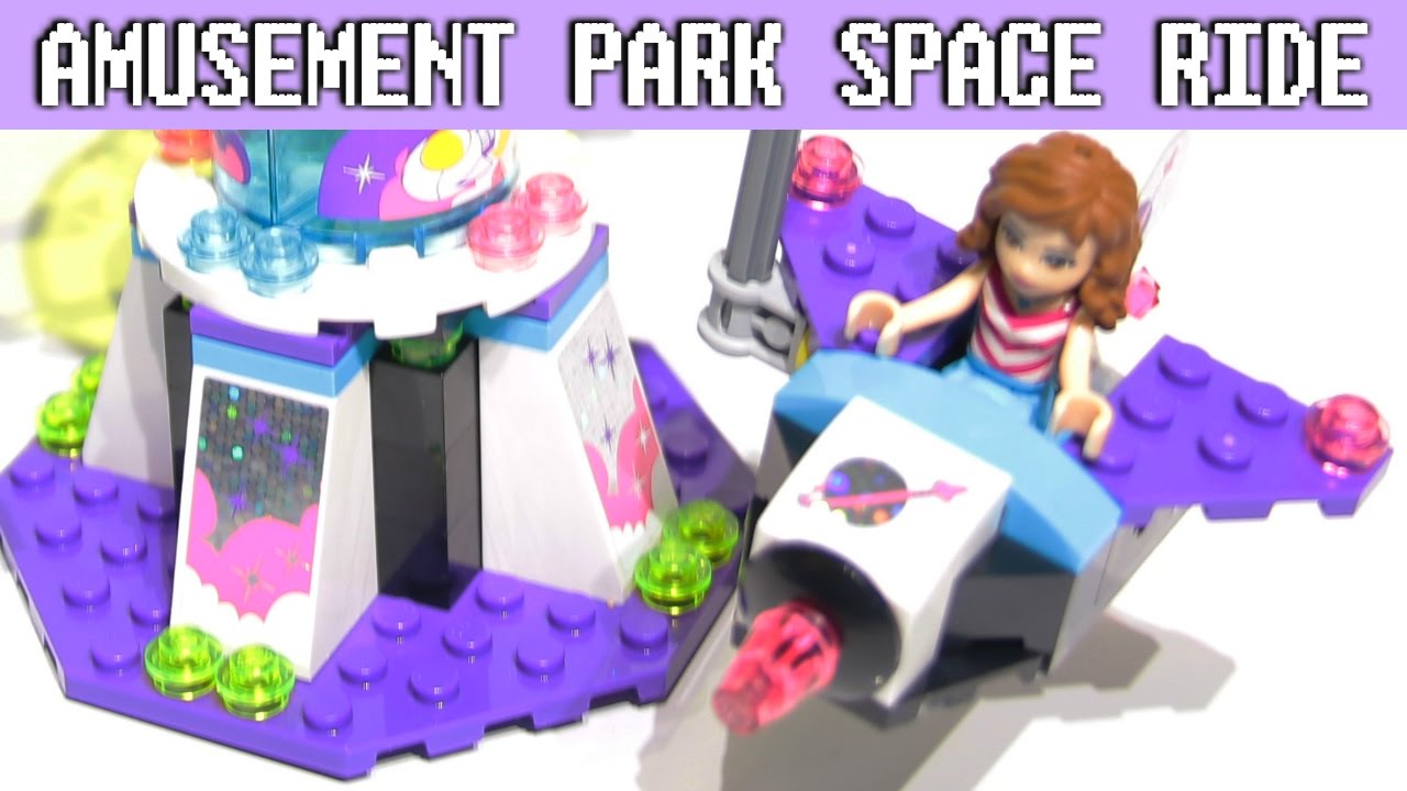 Space Ride - LEGO Friends Amusement Park 41128 set with Olivia mini ...