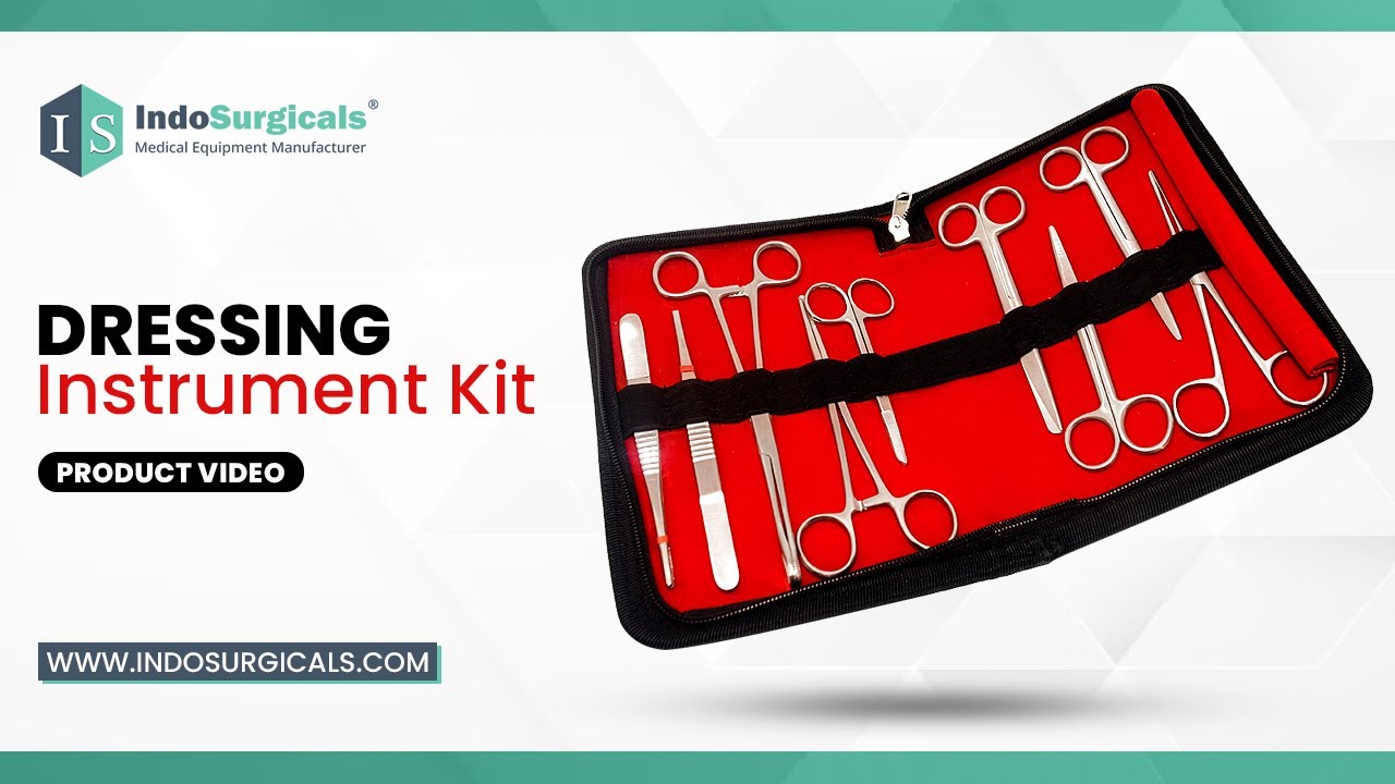 IndoSurgicals Dressing Instrument Kit - YouTube