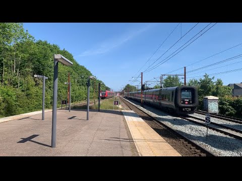 Lidt Tog på Albertslund Station - YouTube