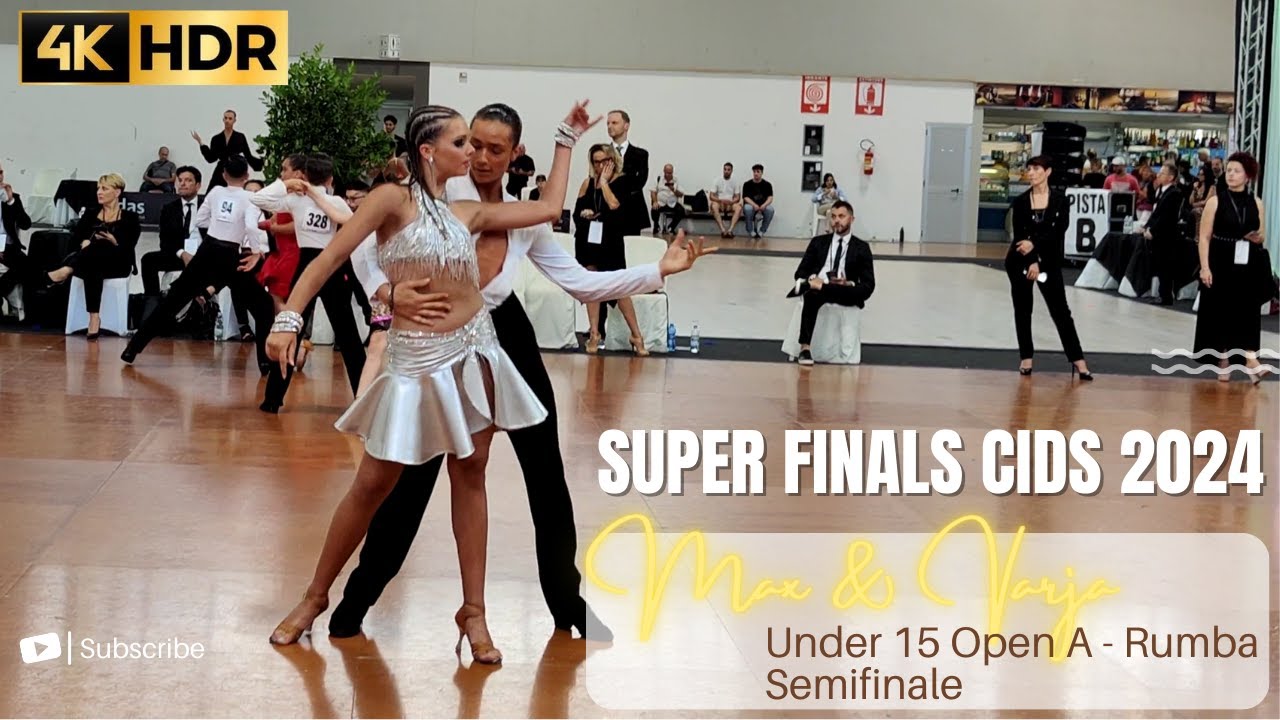 Super Finals CIDS 2024: Rumba Under 15 Open A - Semifinale - YouTube