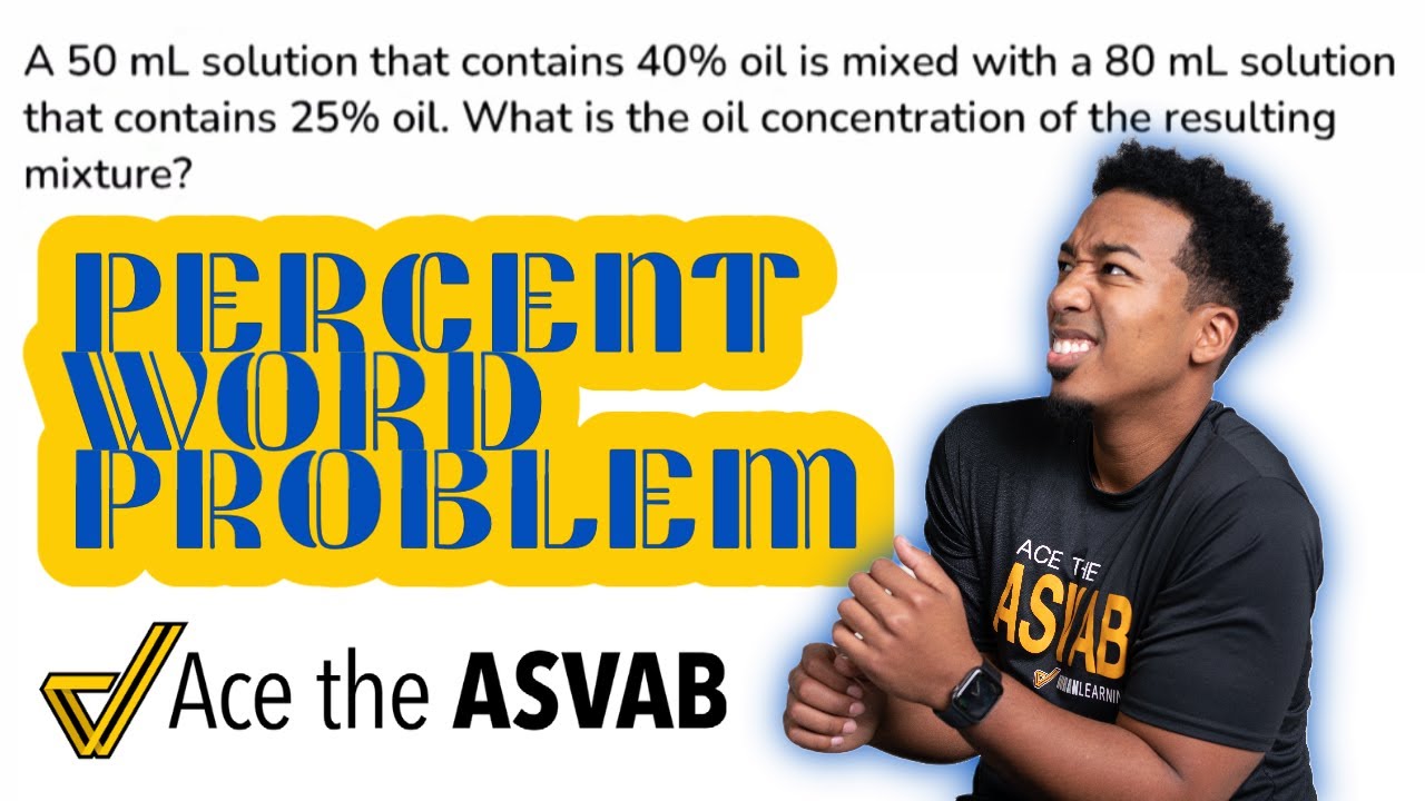 ASVAB Arithmetic Reasoning - Practice Test Question (Percent Word ...