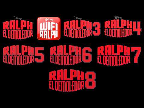 Todas las Películas de Ralph el demoledor (1 al 8)