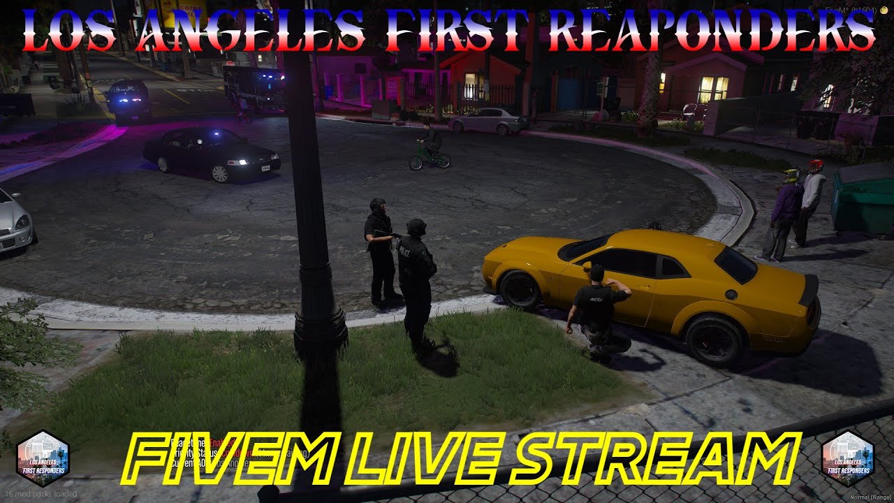 Gang Unit | Los Angeles Police Department - (FIVEM) Live Stream | Los ...