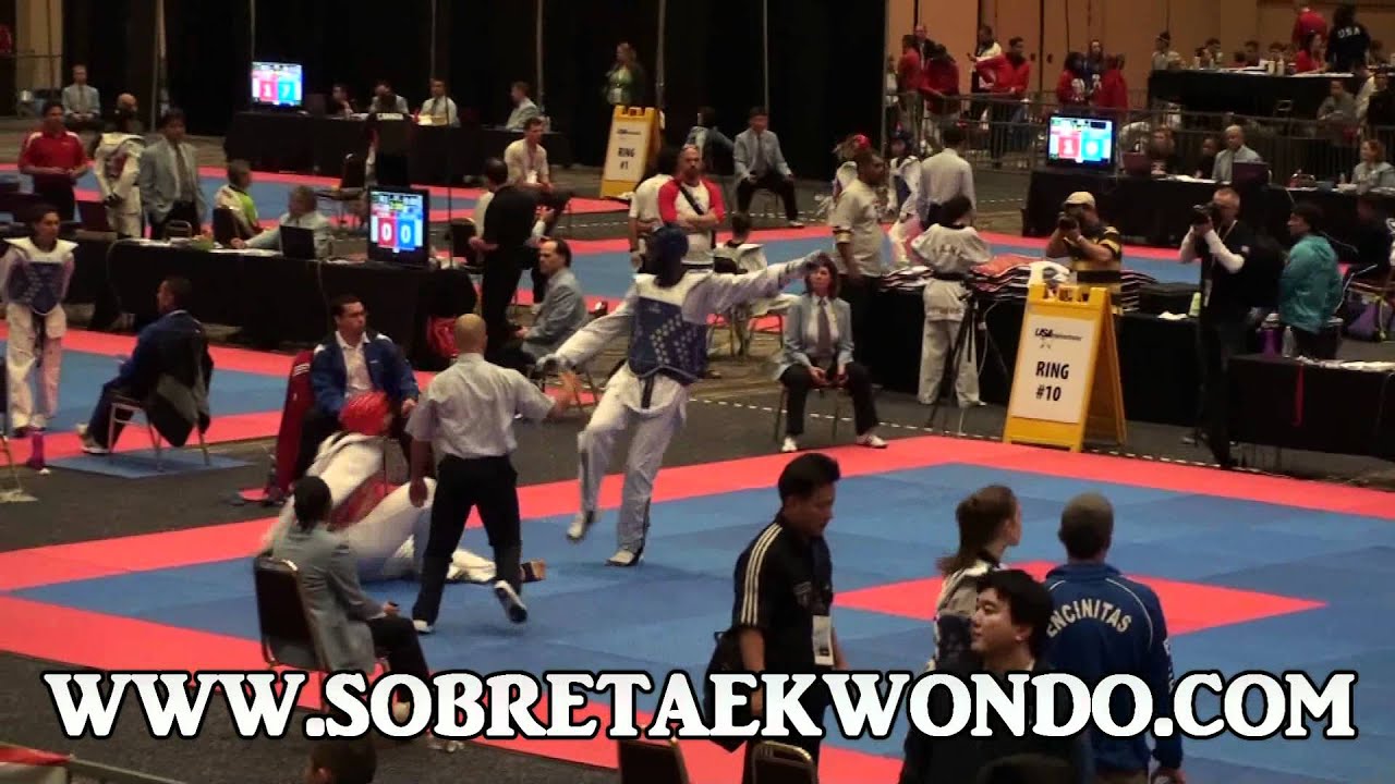 Pascal Gentil (FRA) US Open Taekwondo Champion en HEAVY Masculino (+87 ...