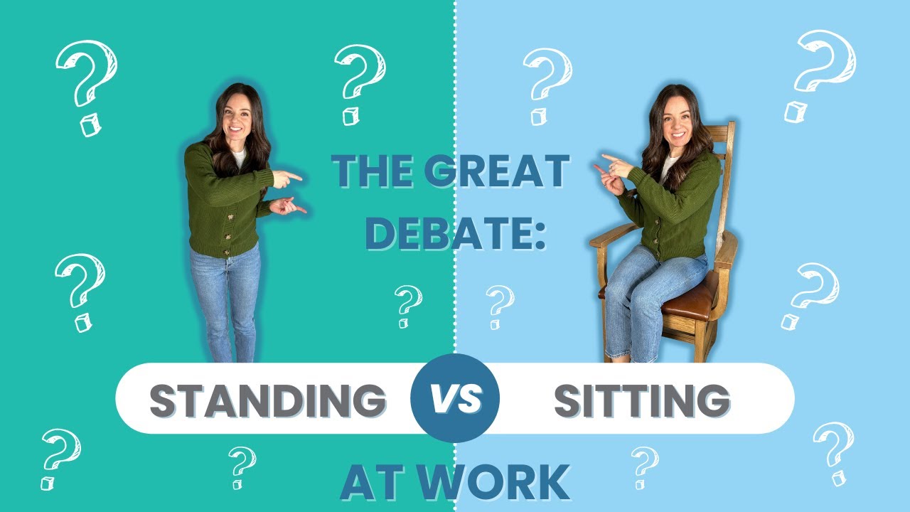 The Great Debate: Sitting vs. Standing at Work - YouTube