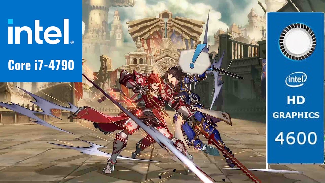 Granblue Fantasy Versus: Rising Intel HD 4600 (Low End PC) - YouTube