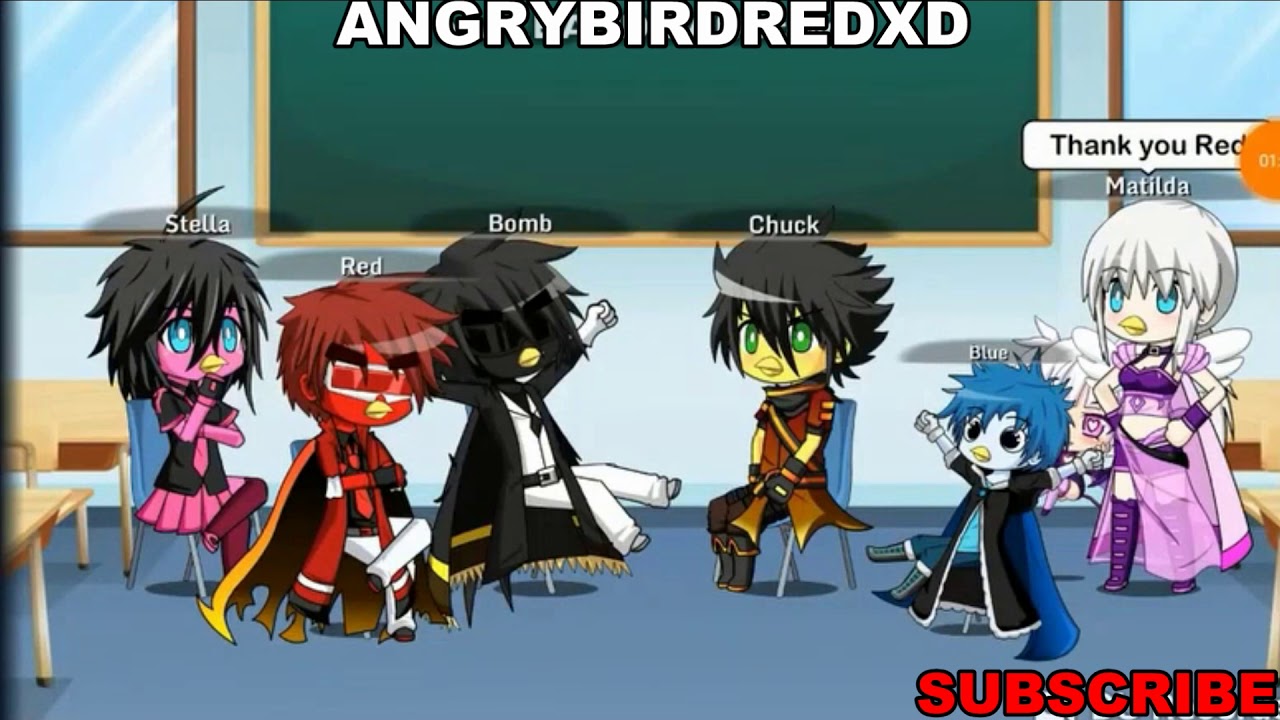 Angry Birds School: Bomb is asleep \GACHA STUDIO\ - YouTube