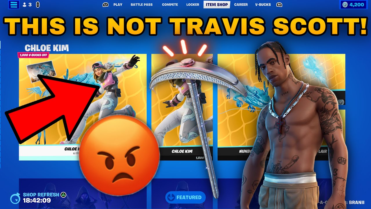 Fortnite Travis Scott Skin Return Release Date - YouTube
