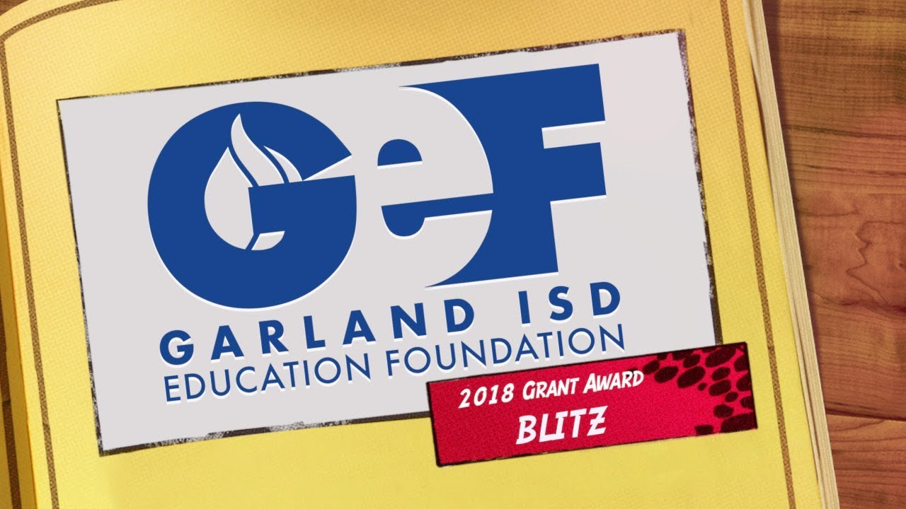 Garland ISD: 2018 GEF Grant Award Blitz - YouTube