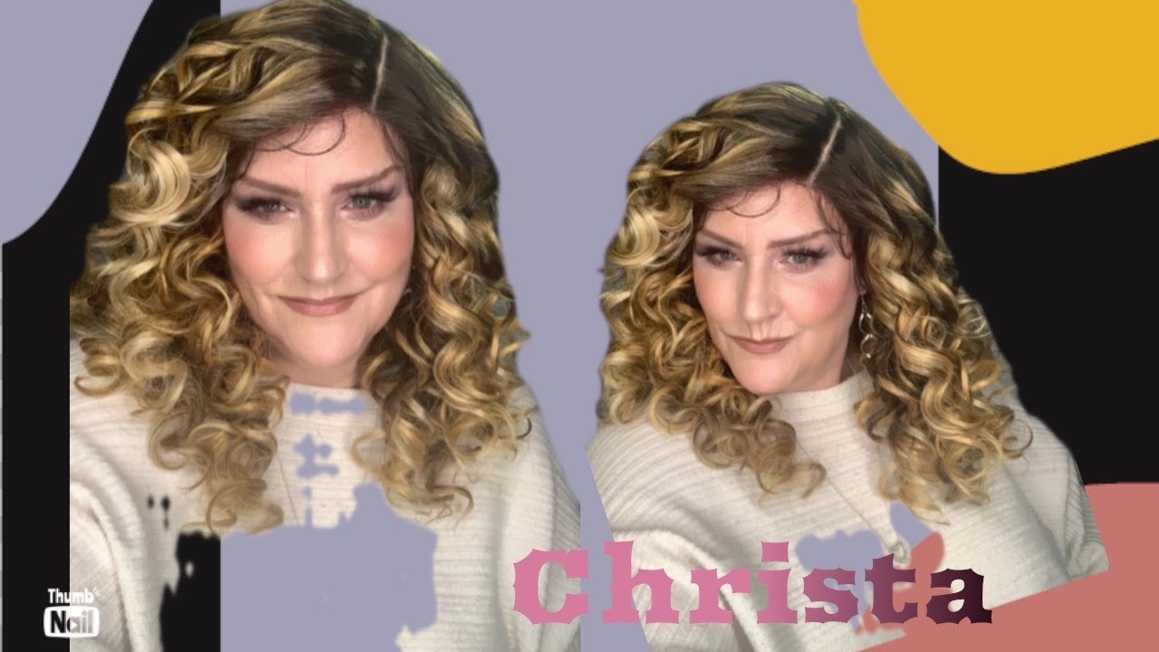 🔥BIG BOUNCY BARRELS|OUTRE CHRISTA Wig Review|Synthetic|DRFF4/BUTTERED ...