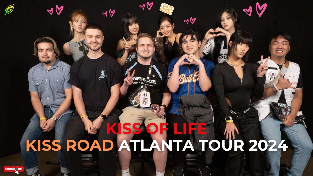 KISS OF LIFE - KISS ROAD ATLANTA Tour 2024 - YouTube