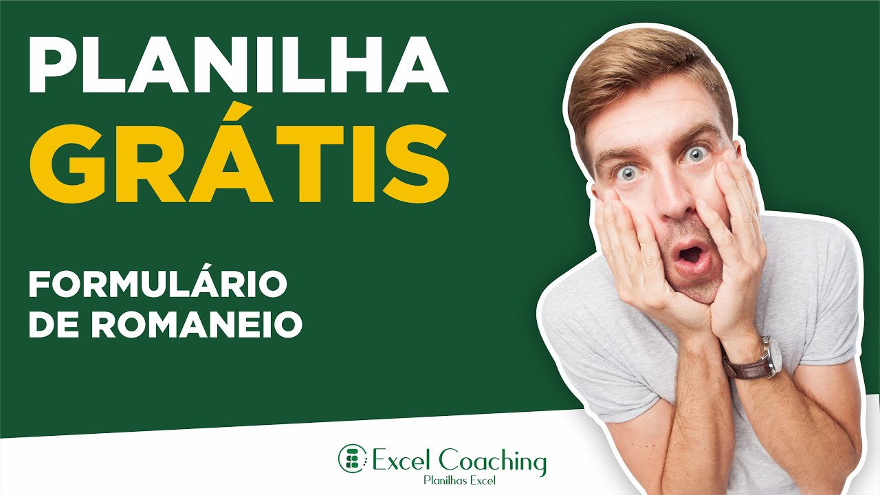 Romaneio de Cargas Excel - Planilha Grátis - YouTube