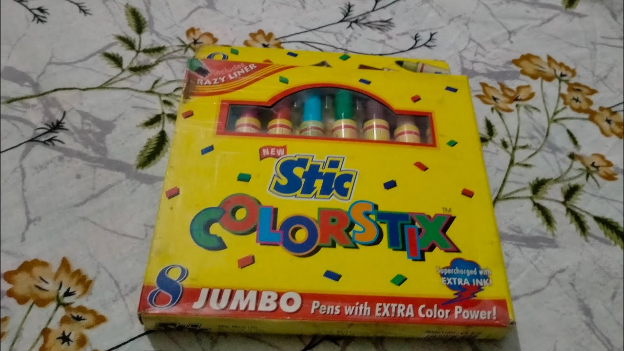 unboxing Stic colorstix - YouTube
