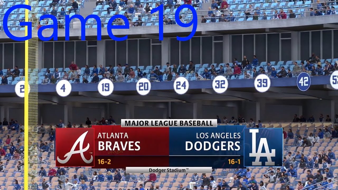 12 Innings... - Game 19 - Atlanta Braves @ Los Angeles Dodgers - MLB ...