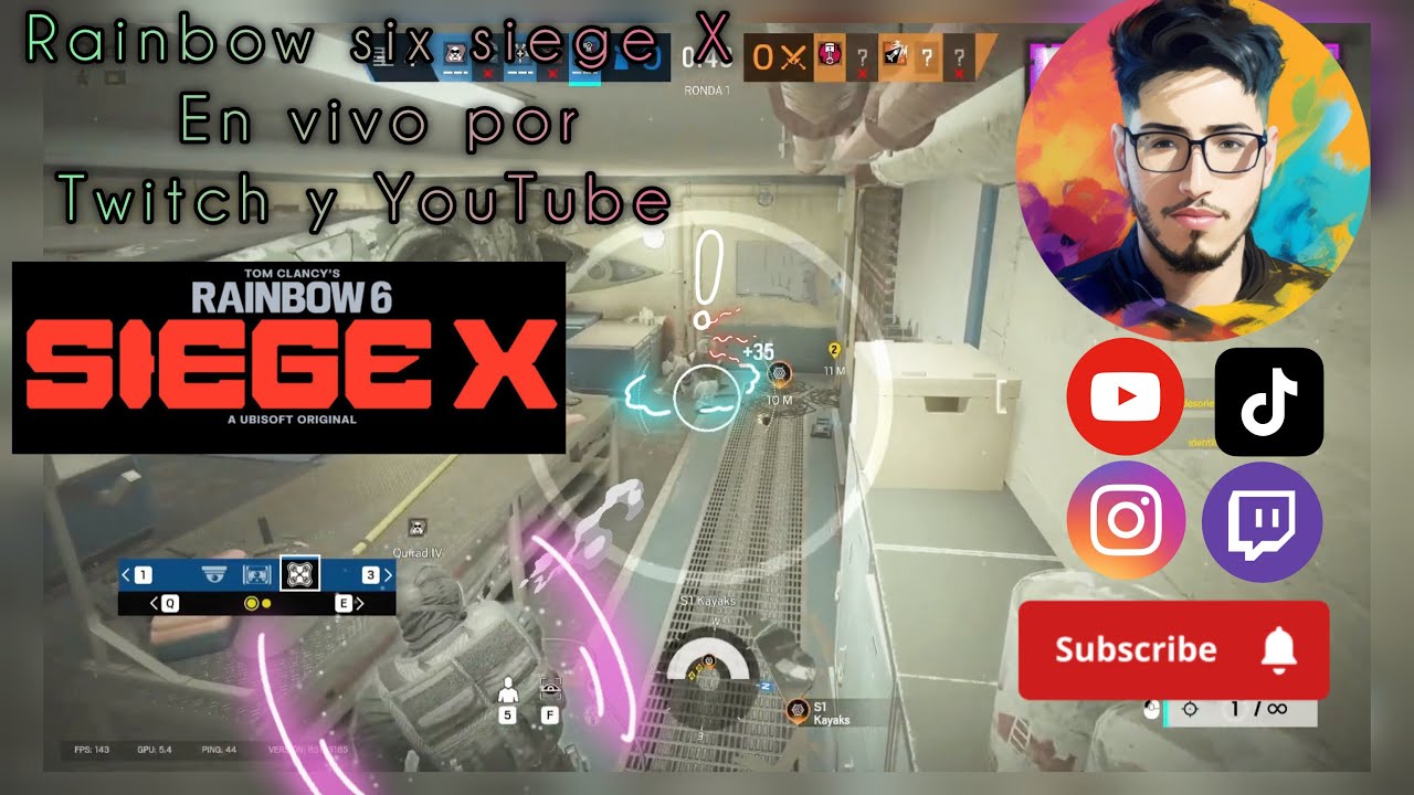 Rainbow Six Siege x con amigos un poco de la beta y competitivas ...