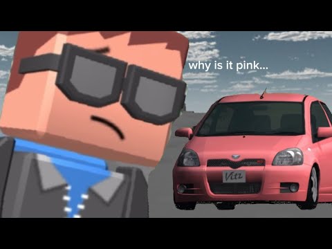 Jack… drive a pink… Toyota Vitz… - YouTube