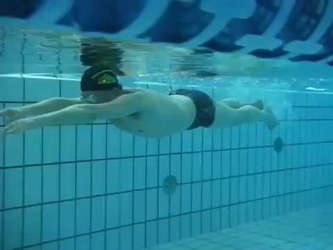 徹底的平泳ぎ(Br) 200mのイメージスイム（練習後）20180321 一礼会 - YouTube