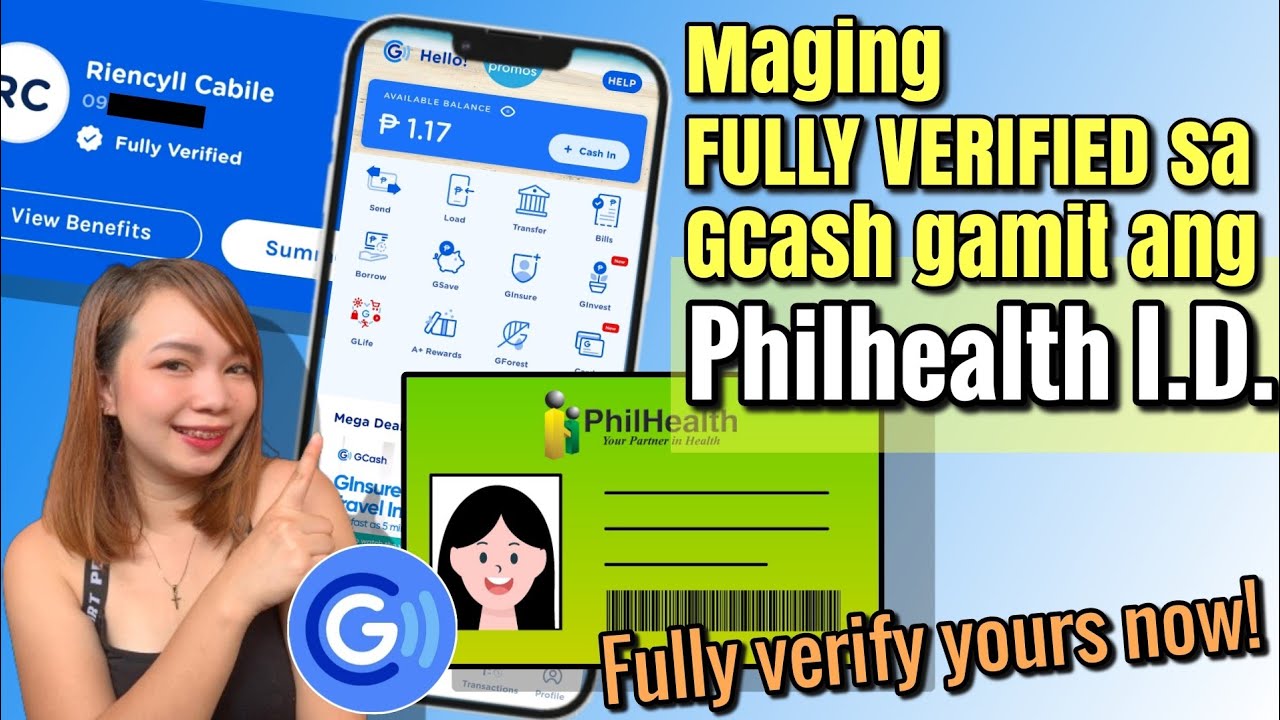 PAANO MAFULLY VERIFIED ANG GCASH ACCOUNT GAMIT ANG PHILHEALTH ID ...