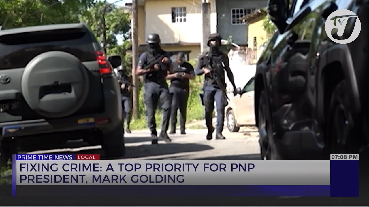 Fixing Crime: A Top Priority for PNP President Mark Golding | TVJ News ...