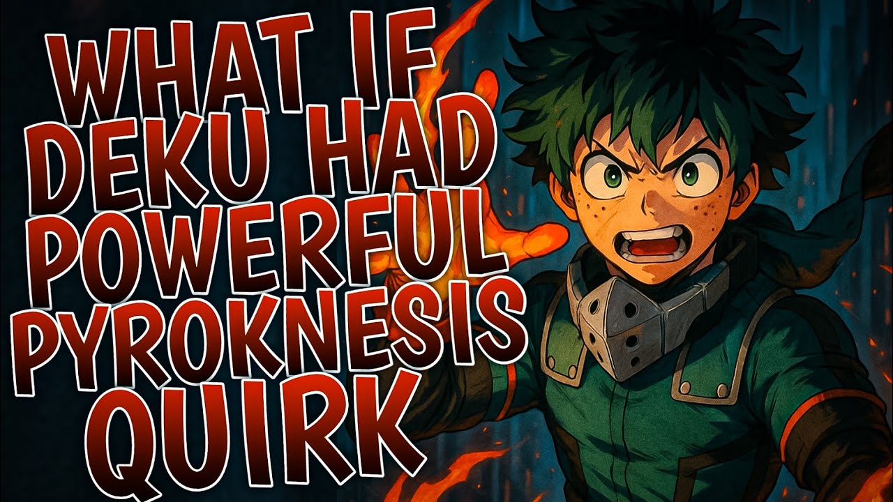 What If Deku Had Powerful Pyrokinesis Quirk | Part 1 - YouTube