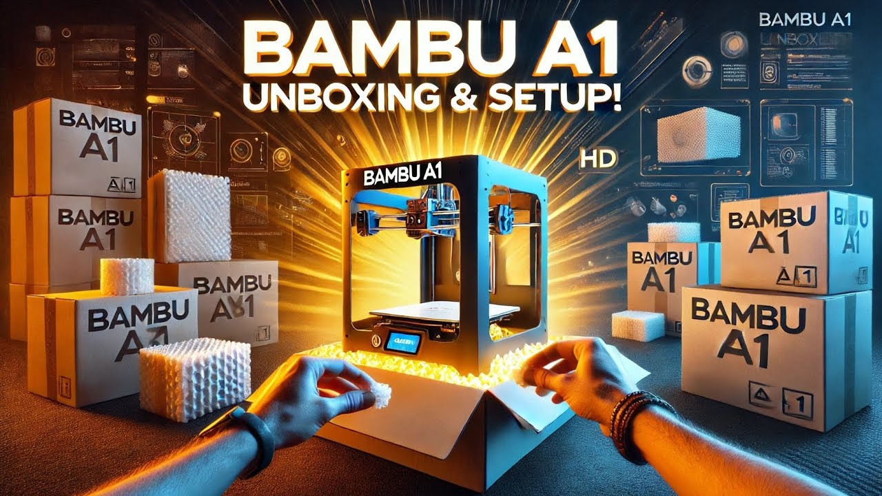 🔥 Bambu Lab A1 3D Printer Unboxing & Setup – Is It Worth the Hype ...