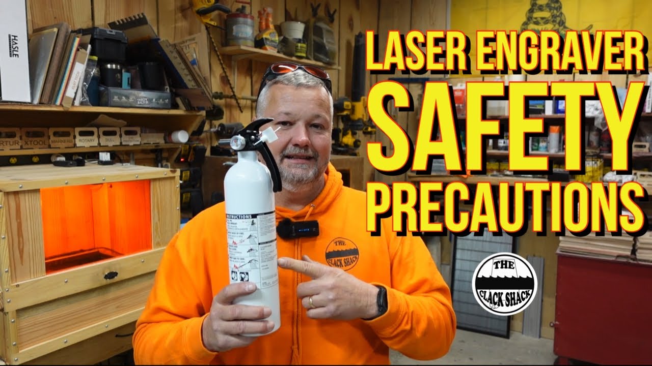 Laser engraver safety precautions - YouTube