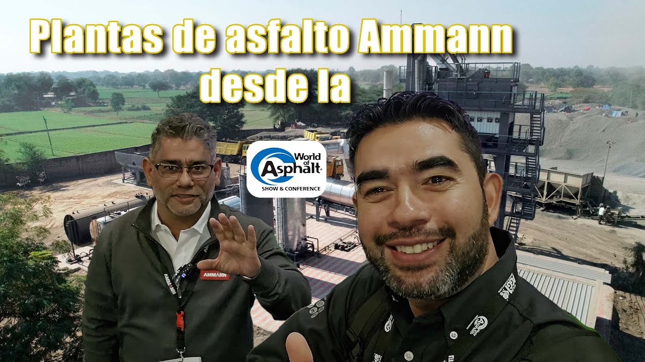 Plantas de asfalto Ammann en la World of Asphalt 2024 - YouTube