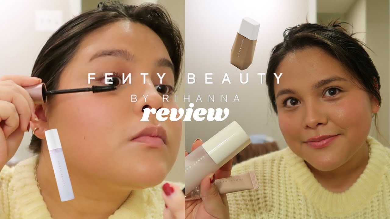 easy everyday make up look using FENTY concealer and DIOR products for ...