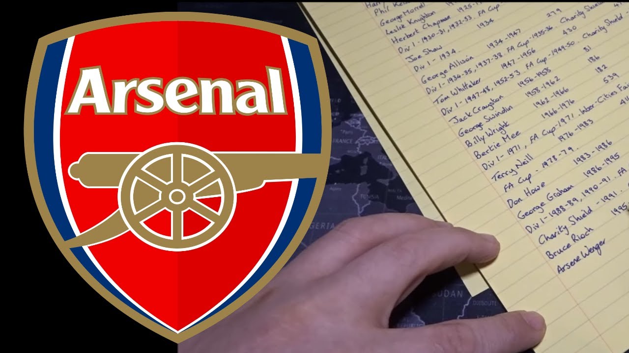 Every Arsenal Manager | Stats and Trophies - YouTube