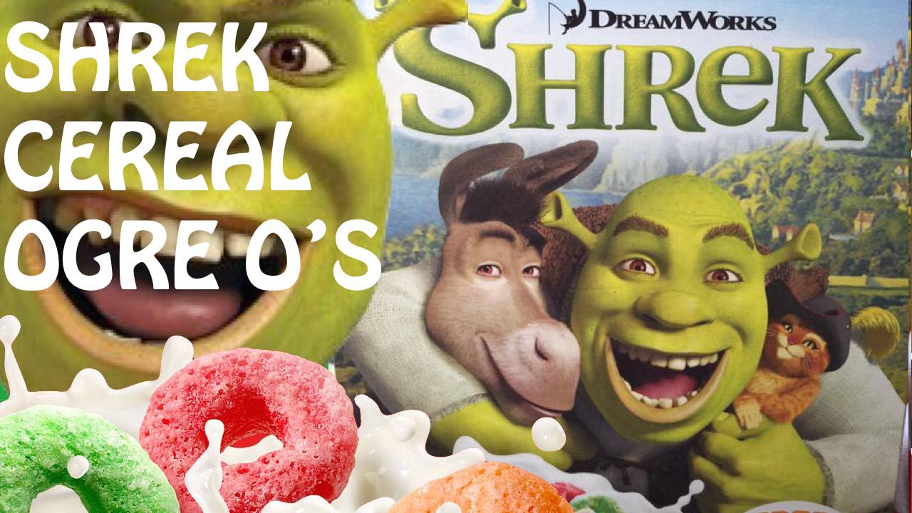 Shrek Cereal Ogre O's Review/Unboxing - YouTube