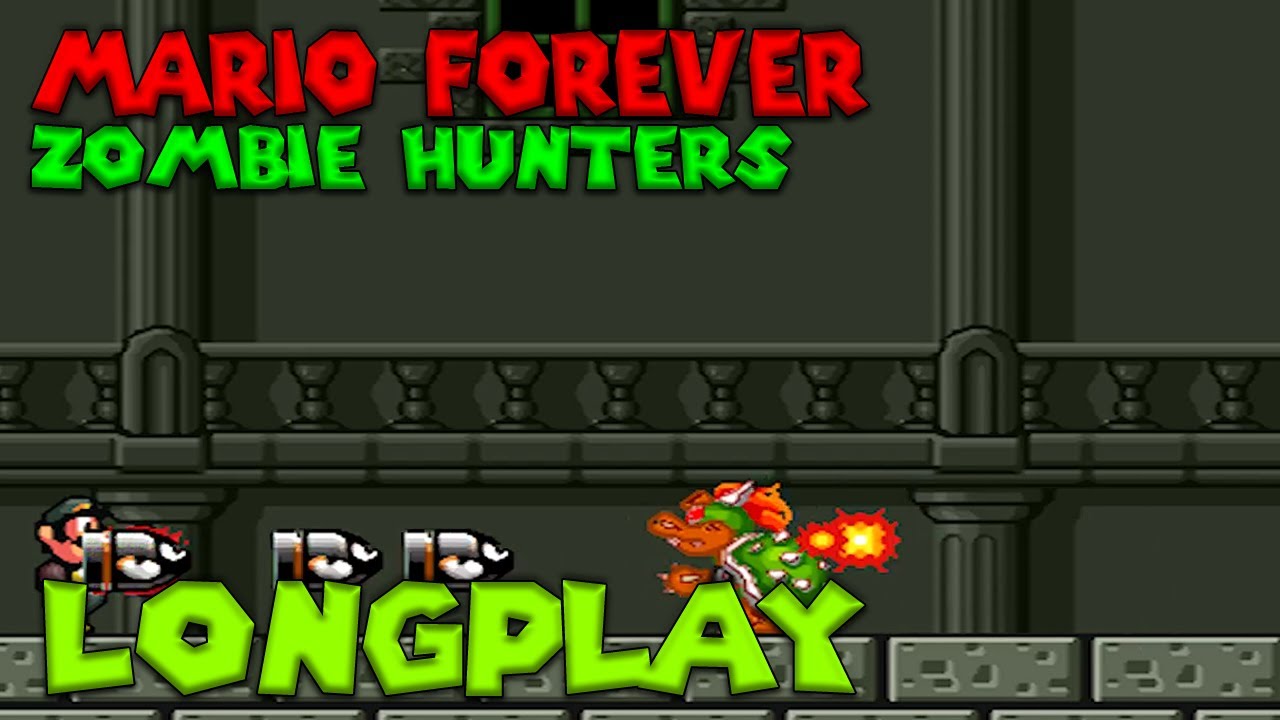 Mario Forever Zombie Hunters Version 1.0 Longplay - YouTube
