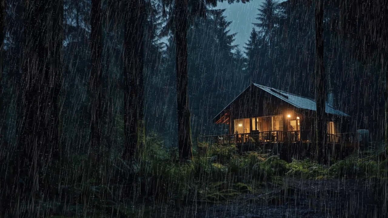 Immerse Yourself In The Natural Forest Rain | Sound Helps You Relieve ...