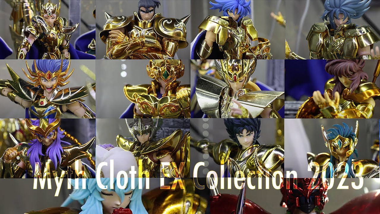 Saint Seiya Coleccion Myth Cloth EX Dorados - YouTube