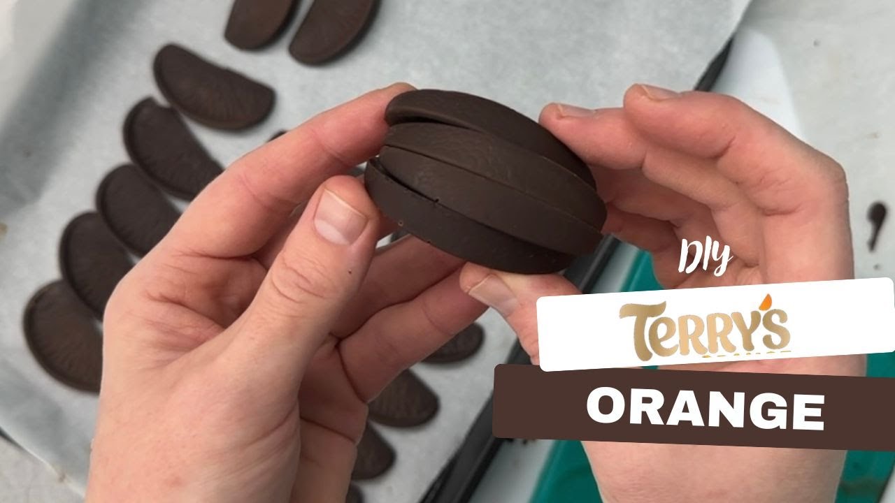 I made a Terry's Chocolate Orange | DIY Silicone Mold | How It's Made ...